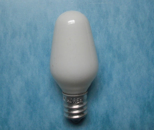 7W Candelabra Base White Night Light 120 VOLT – My Lamp Parts