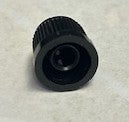 Black Pressure Fit Phenolic Knob with "D" shape interior – My Lamp Parts