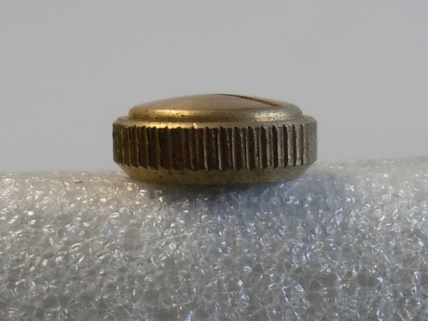 Unfinished Slotted Brass Cap Tapped 1/8 IPS – My Lamp Parts