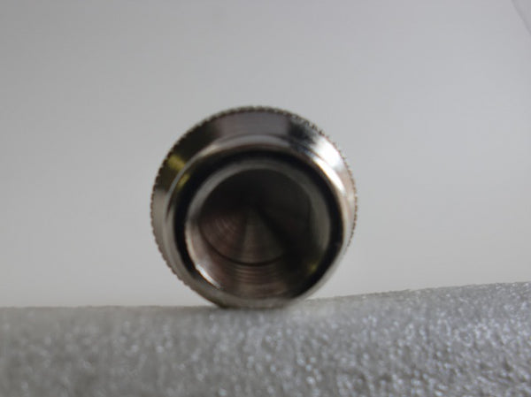 Brass, Nickel Plated Knurled Cap Tapped 1/4 IPS – My Lamp Parts
