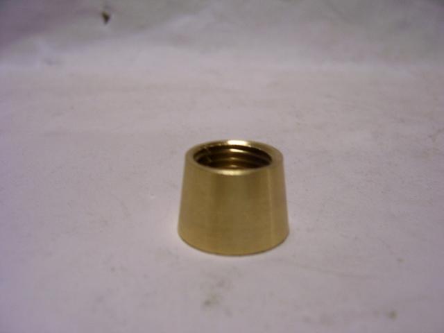 Turned Brass Neck - 7/16" High - 11/16" Diameter - Tapped 1/8 IPS – My ...