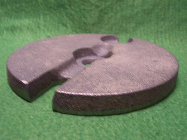 6" Diameter Cast Iron Lamp "Loaders" Weights – My Lamp Parts