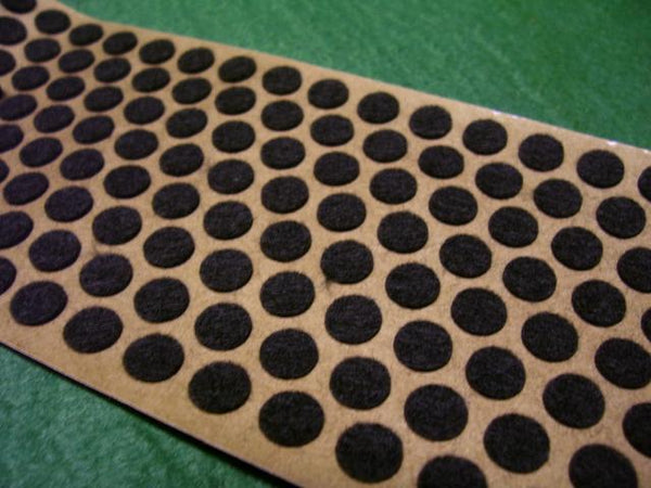 Adhesive Felt Back Pads in Brown - 3/4"diameter – My Lamp Parts
