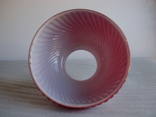 Red Swirled Student Shade with a 6" Fitter – My Lamp Parts